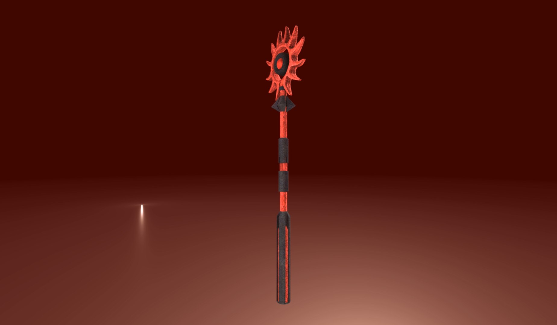 3D Sun Staff Model - TurboSquid 1398667