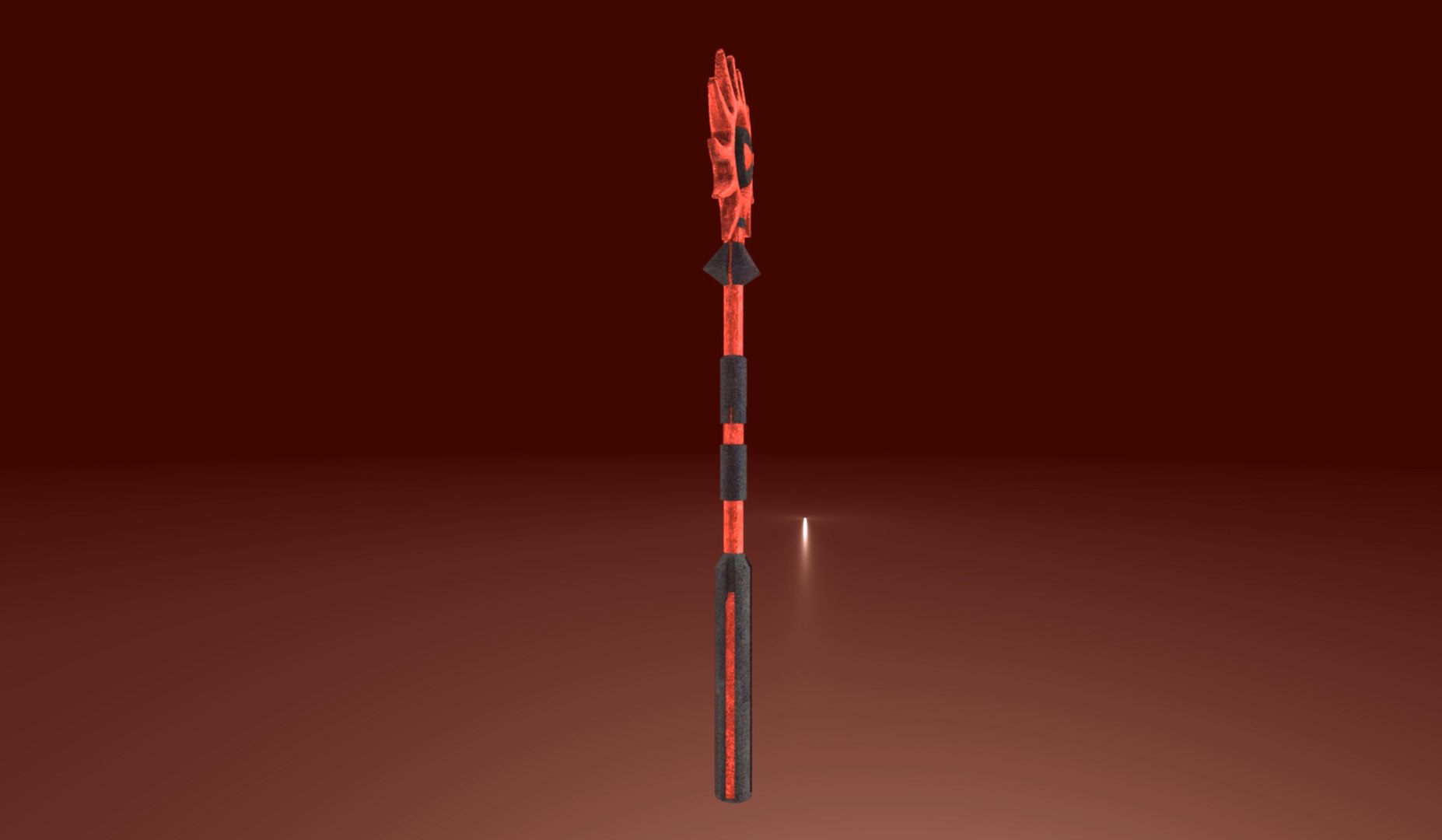 3D Sun Staff Model - TurboSquid 1398667