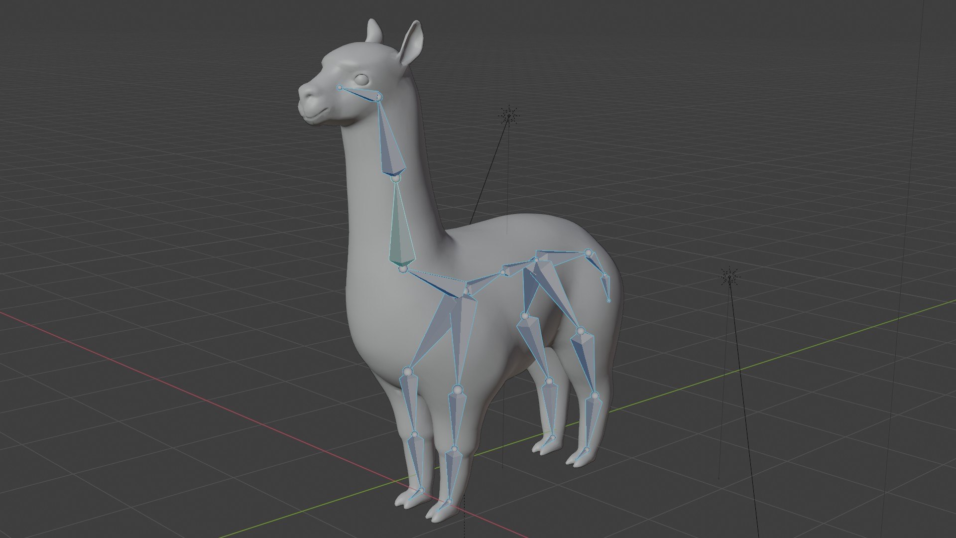 3D Model Llama Rigged - TurboSquid 1662464