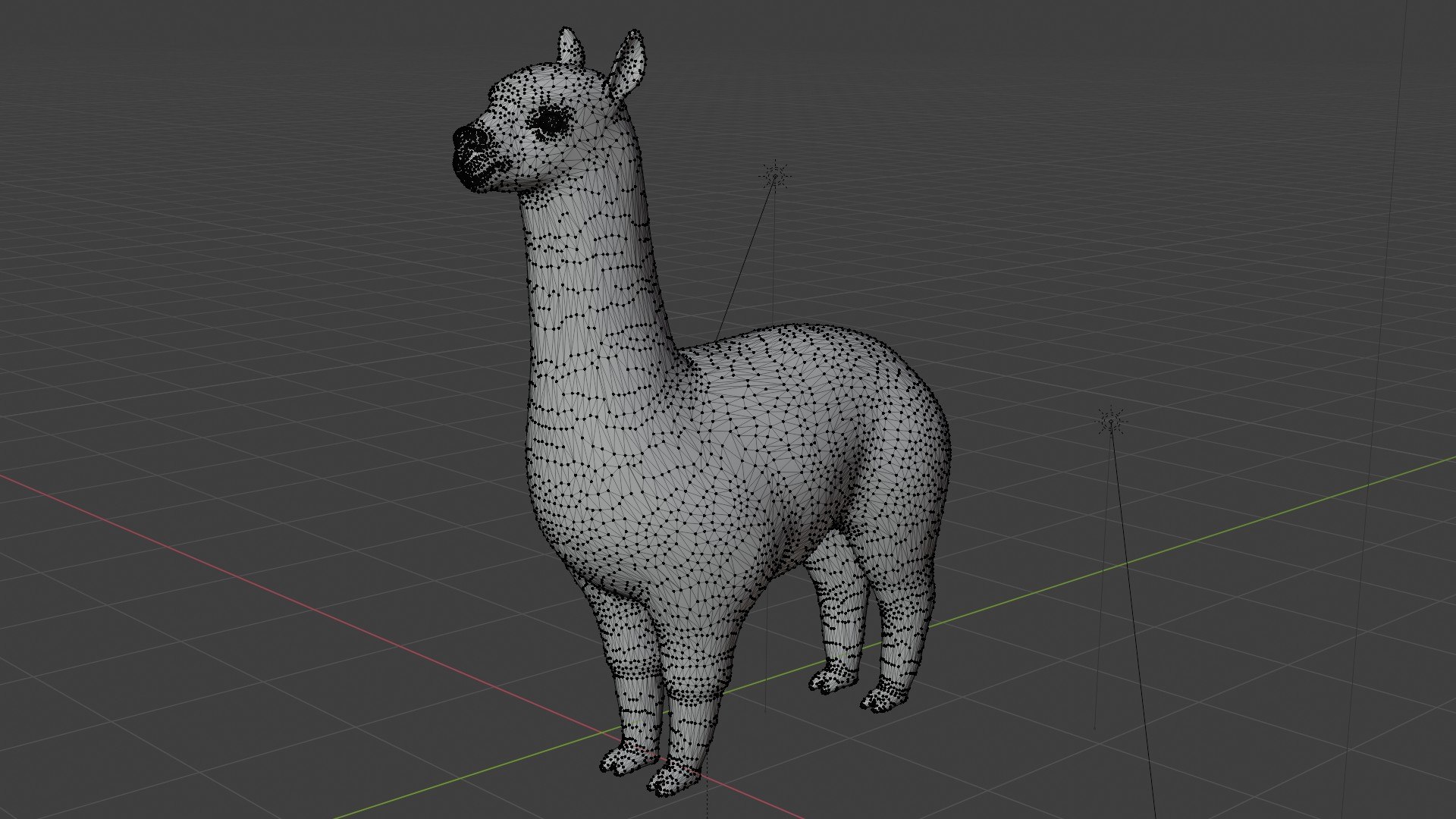 3D Model Llama Rigged - TurboSquid 1662464