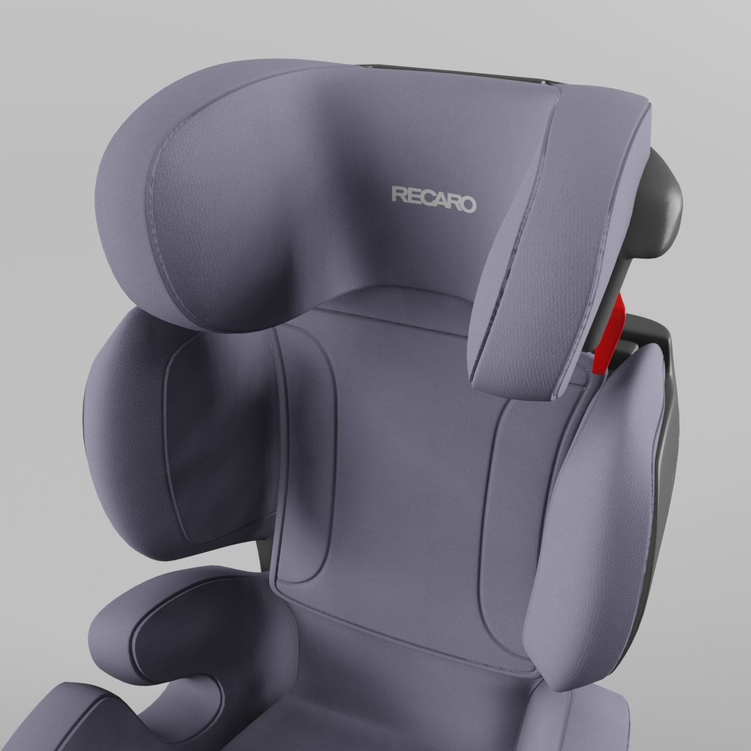 3D Model Recaro Mako 2 Children Car Seat Core Simply Grey - TurboSquid ...