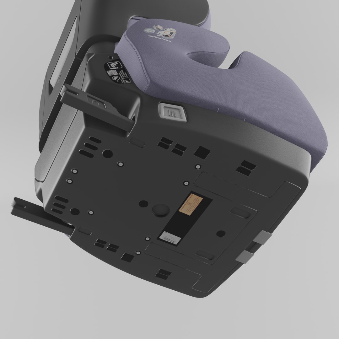 3D Model Recaro Mako 2 Children Car Seat Core Simply Grey - TurboSquid ...