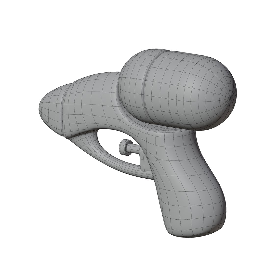 Water Toy Gun 3D Model - TurboSquid 2092514