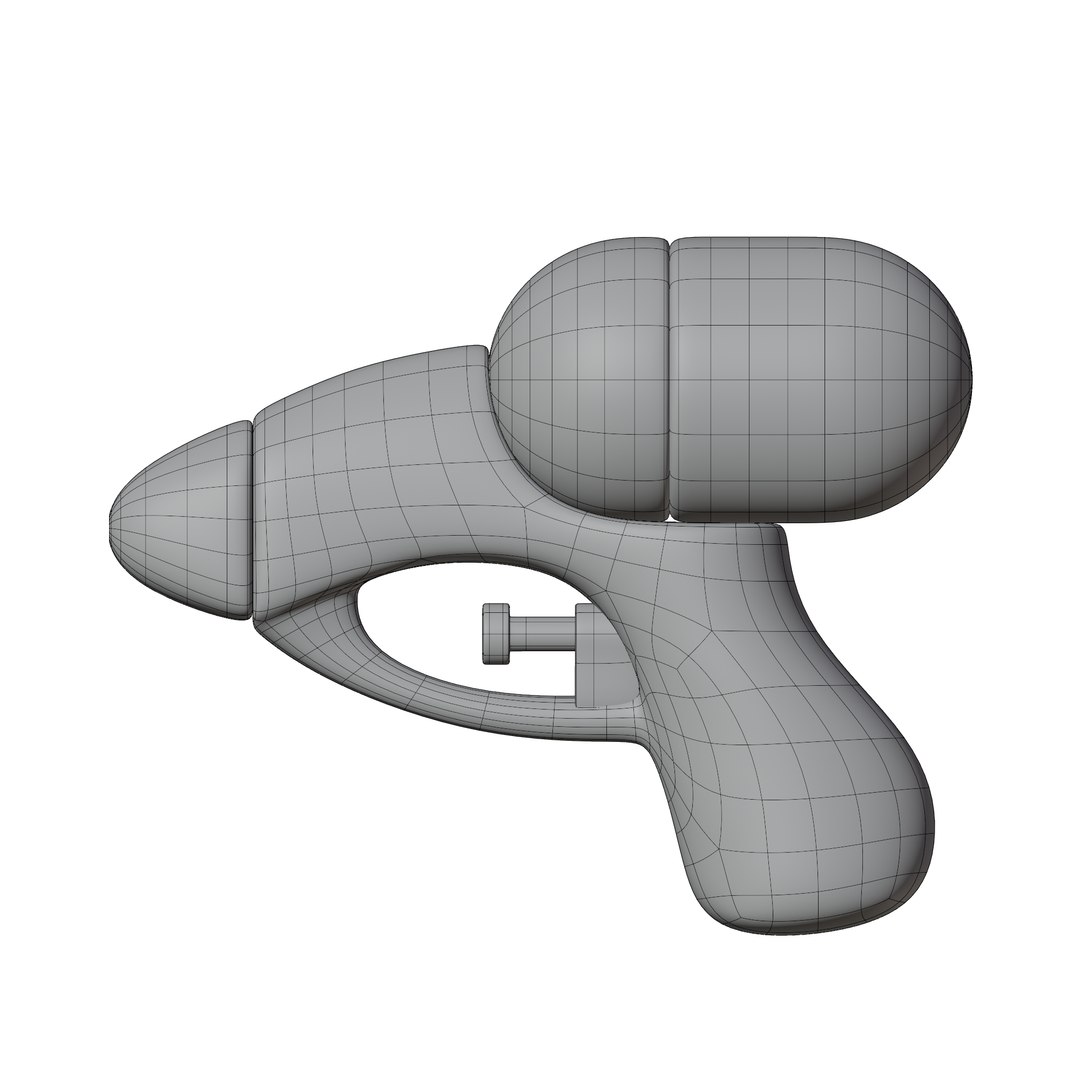 Water Toy Gun 3D Model - TurboSquid 2092514