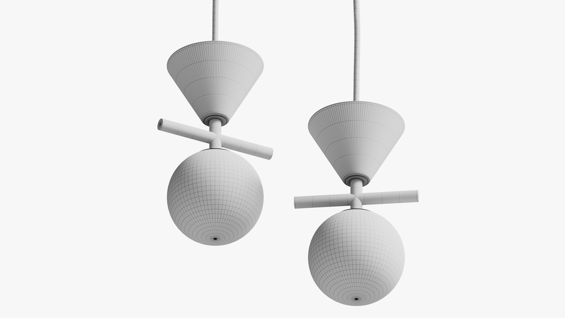 Oneta Pendant Light 3D Model - TurboSquid 2219355