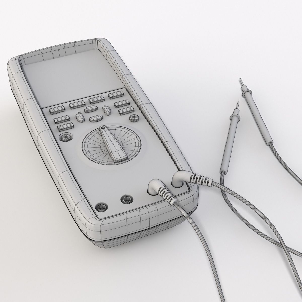 fluke multimeter meter 3d model