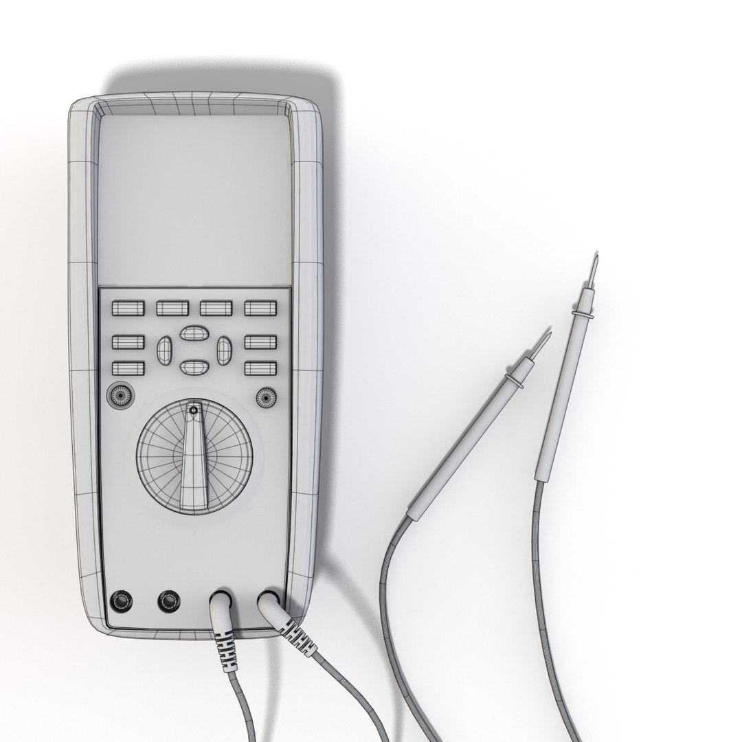 Fluke Multimeter Meter 3d Model