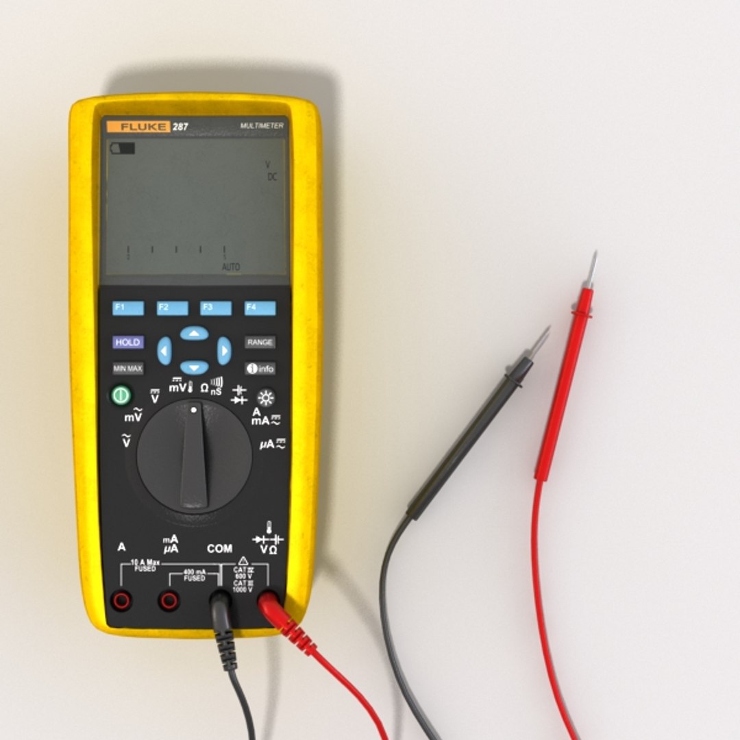 Fluke Multimeter Meter 3d Model