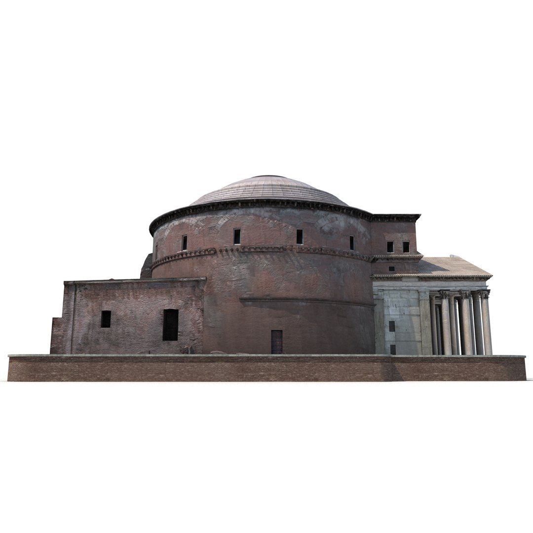 3d model pantheon