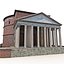 3d Model Pantheon