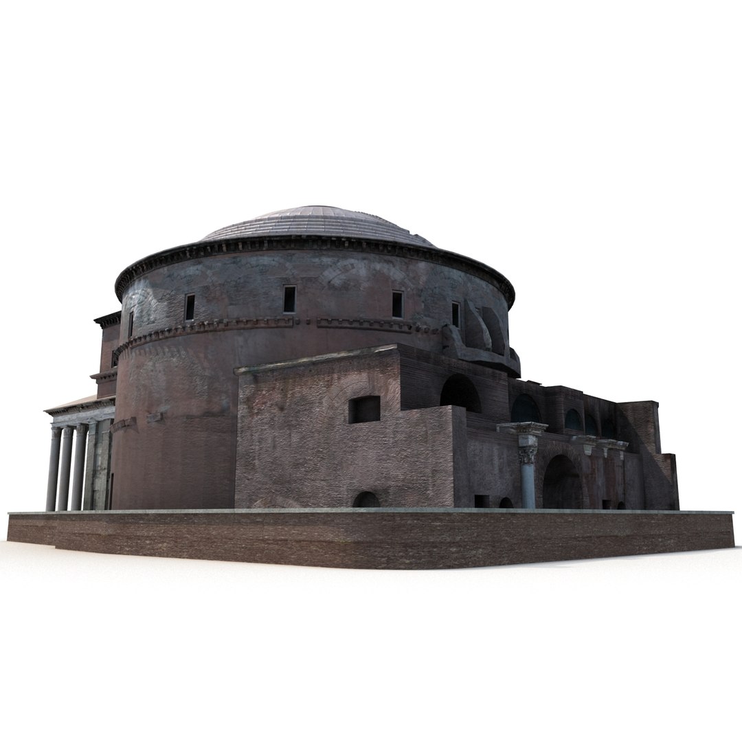 3d model pantheon