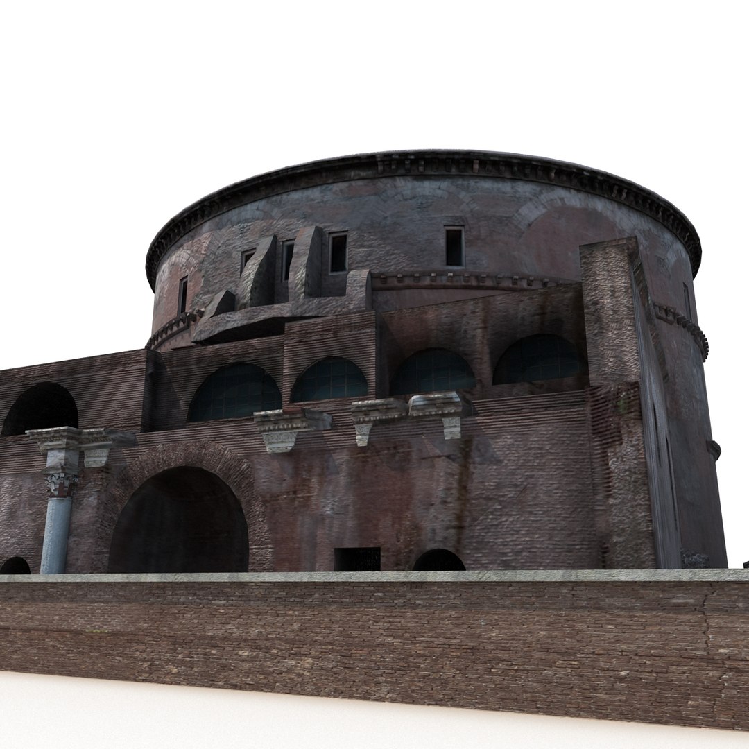 3d model pantheon