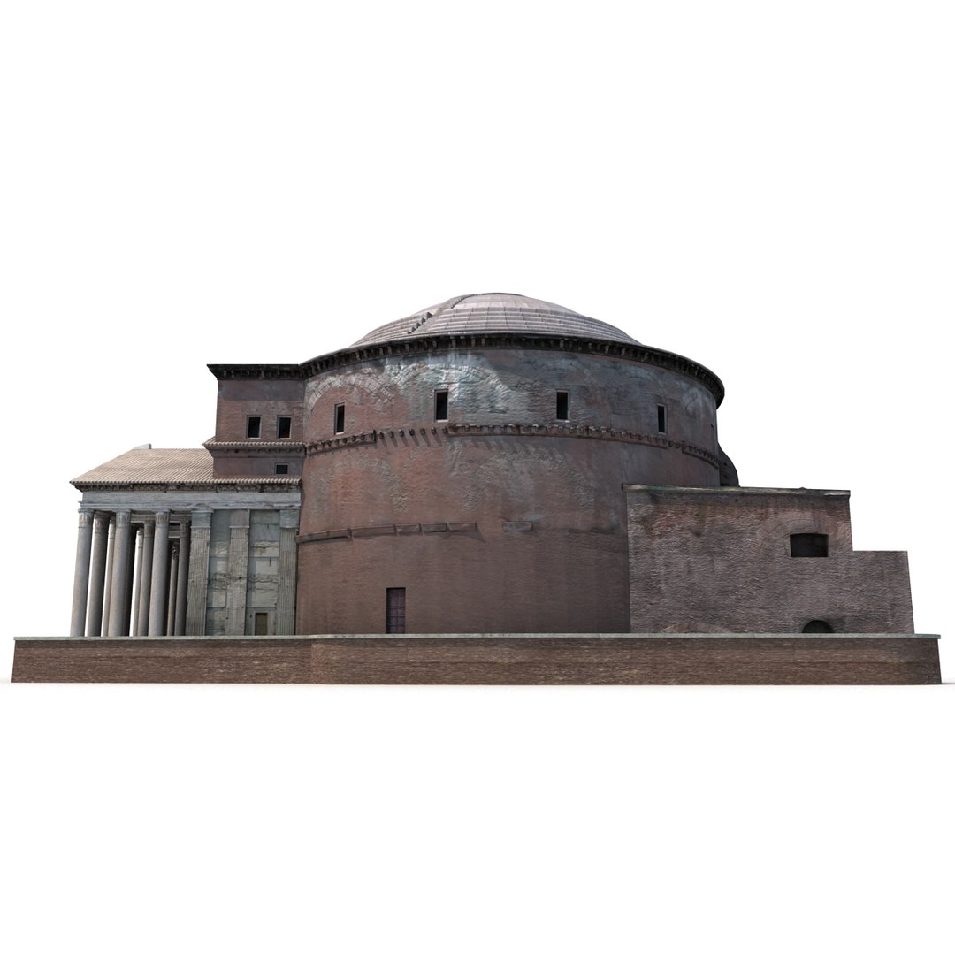 3d model pantheon