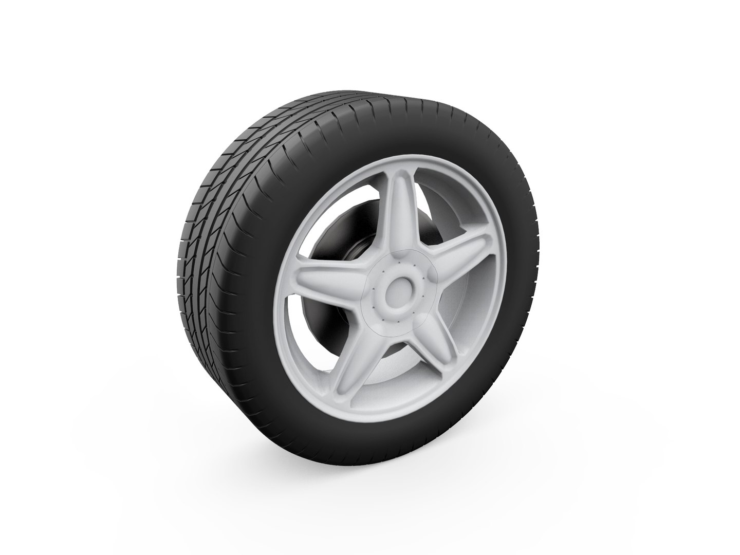 3D Car Wheel Model - TurboSquid 1920348