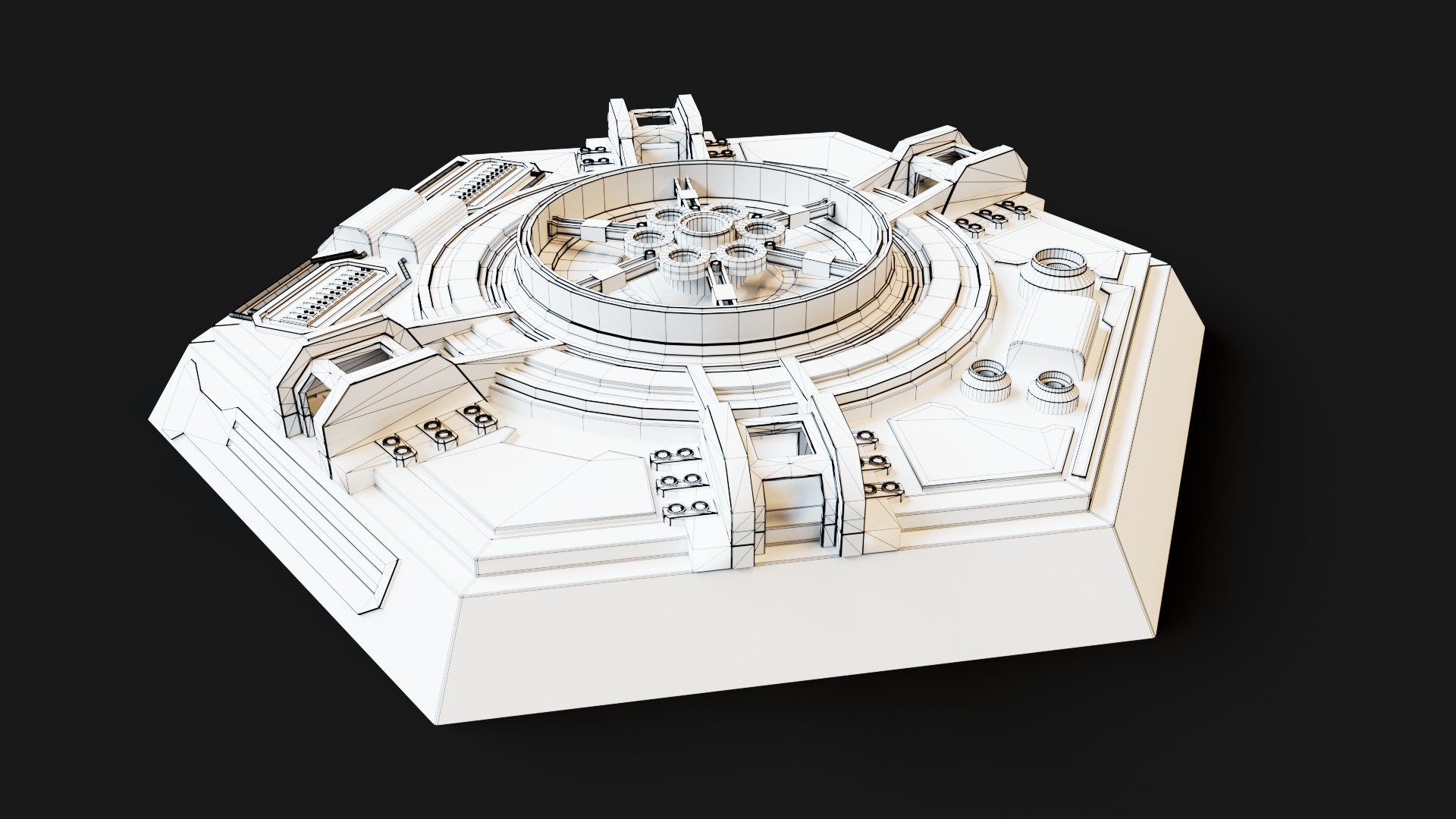 Sci-fi Detail 02 Model - TurboSquid 2133925