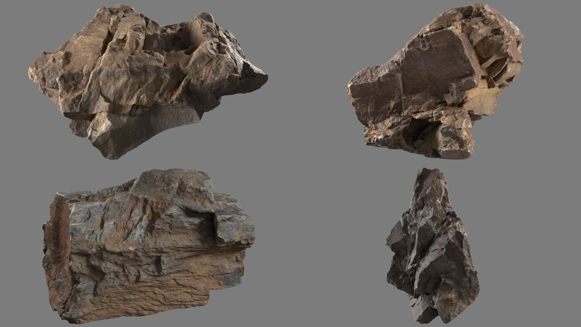 3D Model Essential 3D Scanned Rocks Collection - TurboSquid 2080020