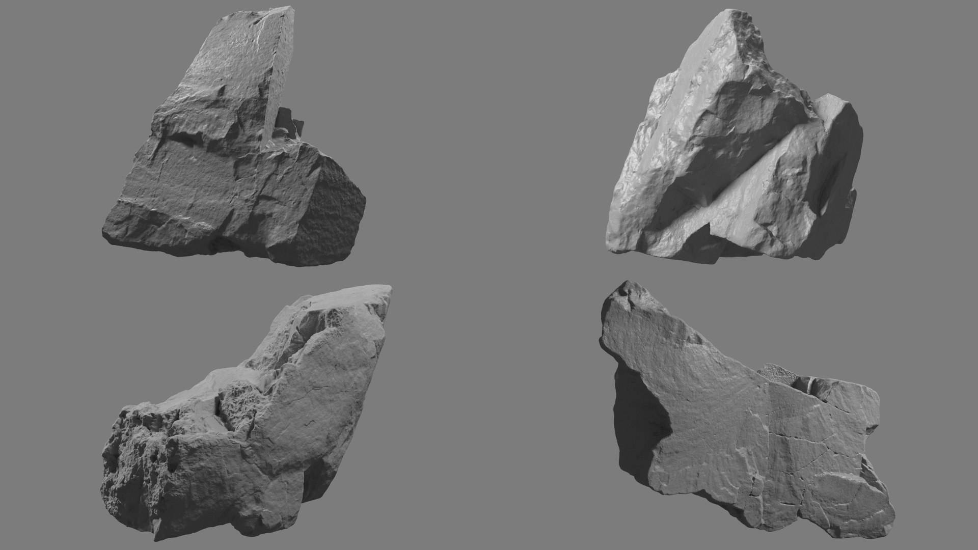 3D model Essential 3D Scanned Rocks Collection - TurboSquid 2080020