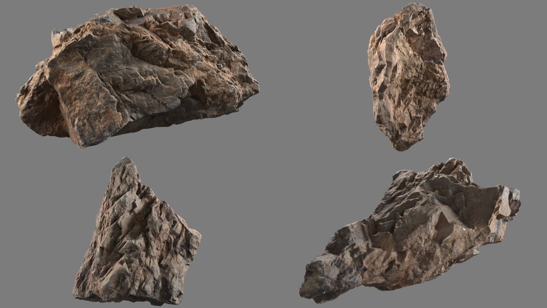 3D model Essential 3D Scanned Rocks Collection - TurboSquid 2080020
