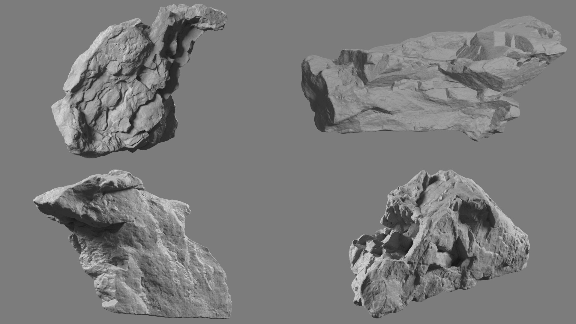 3D model Essential 3D Scanned Rocks Collection - TurboSquid 2080020