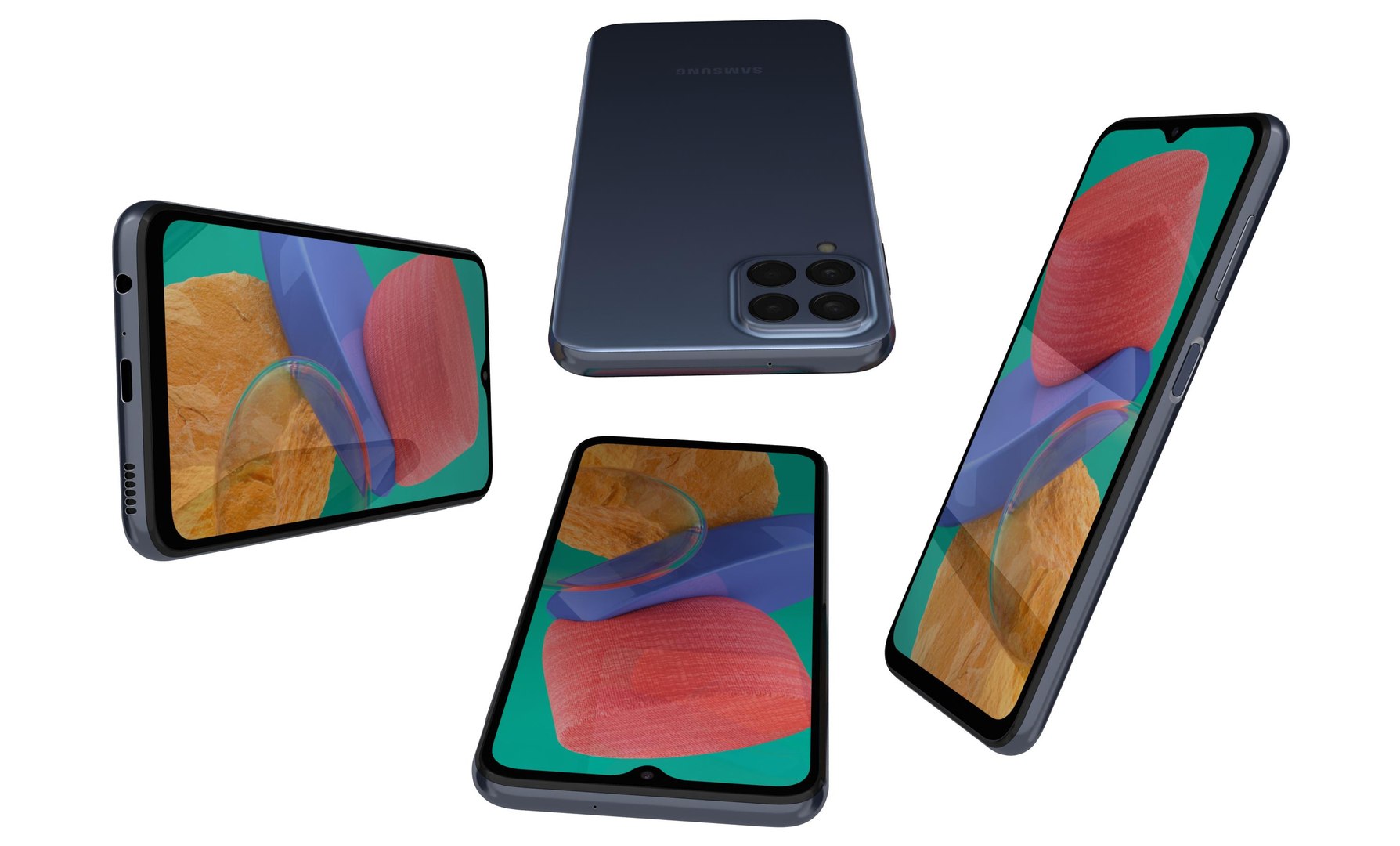 3D Samsung Galaxy M33 All Colors - TurboSquid 1876927