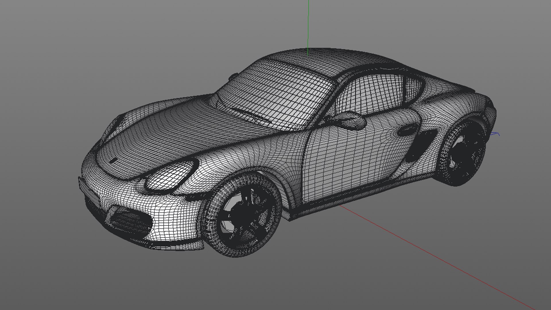 3D Porsche Cayman S - TurboSquid 2422694