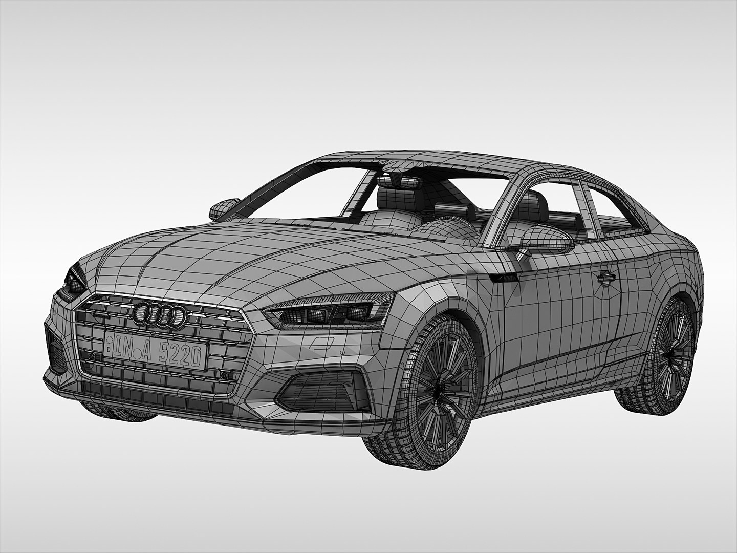 3d Model Audi Car