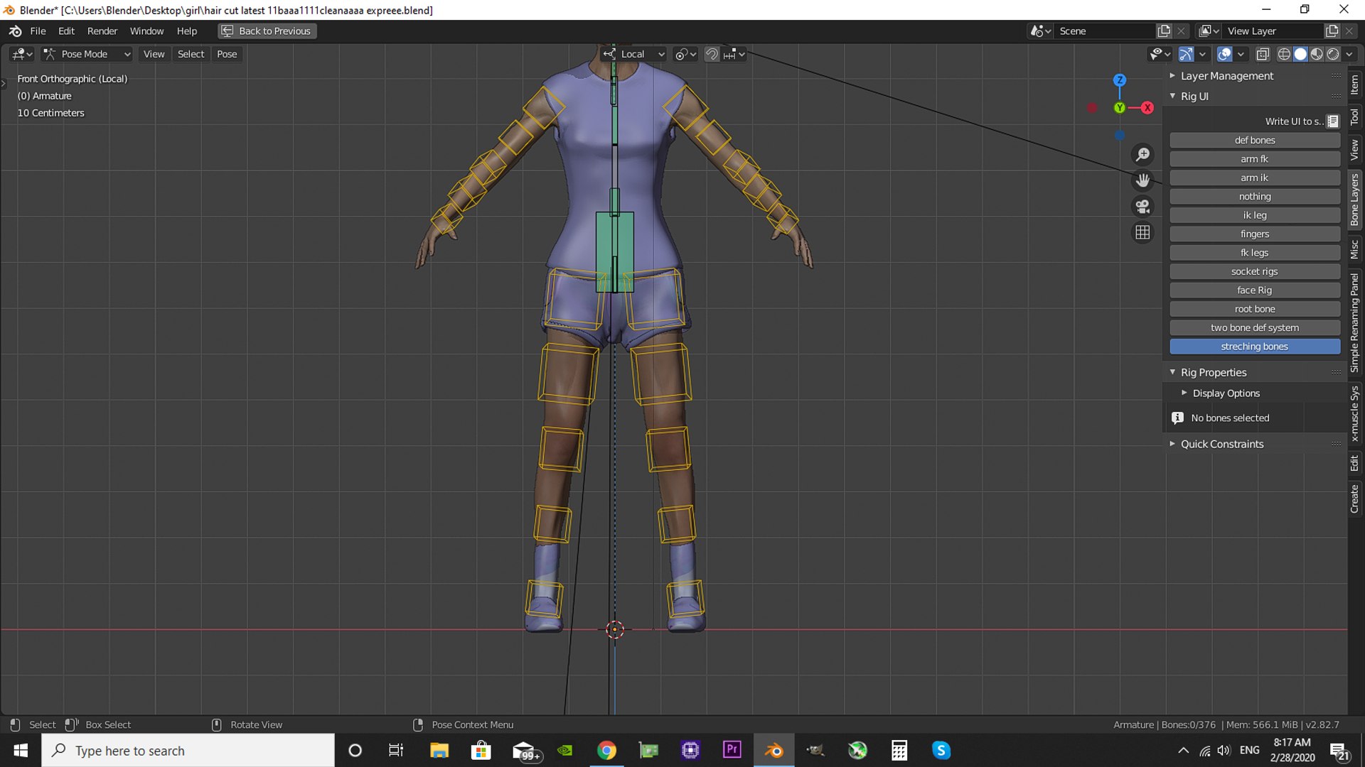 Rig Blender 2 82 3D Model - TurboSquid 1517073