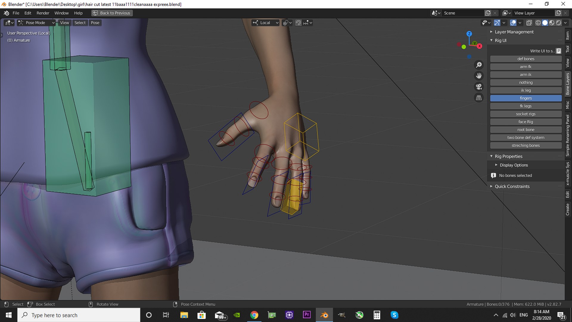 Rig Blender 2 82 3D Model - TurboSquid 1517073
