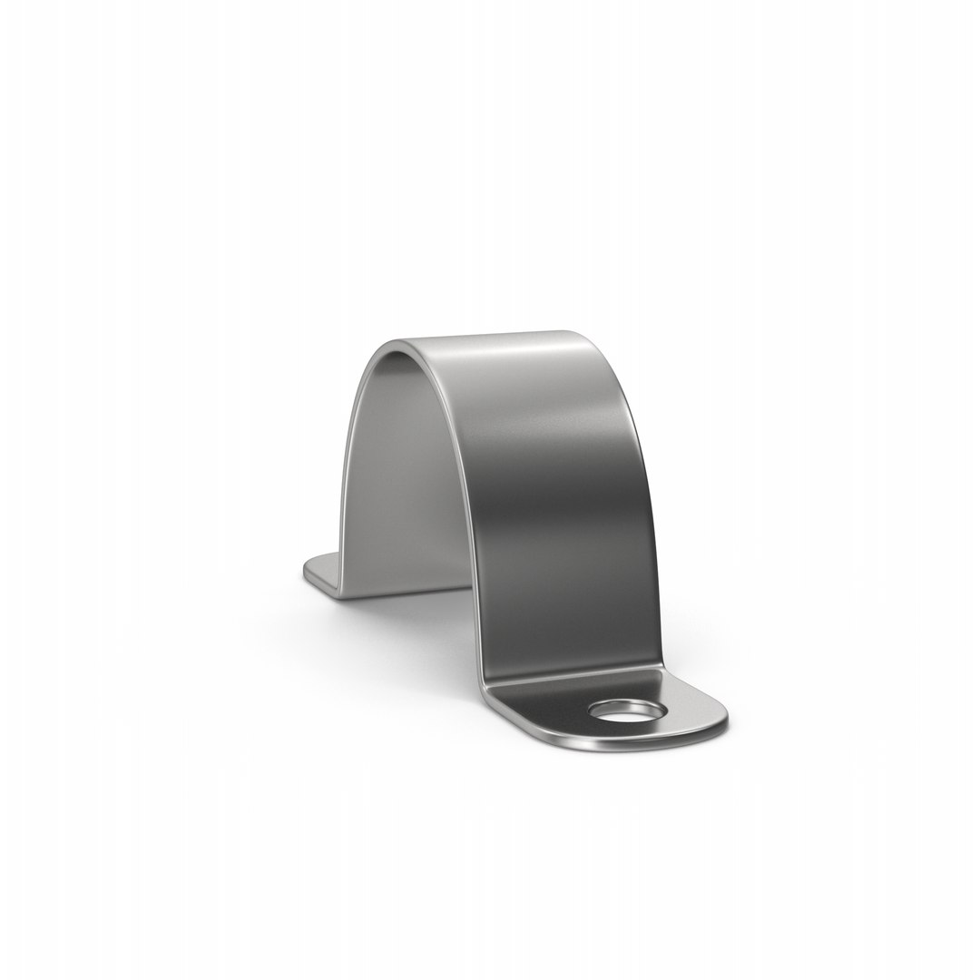 3D Metal Pipe Clamp model - TurboSquid 2003722
