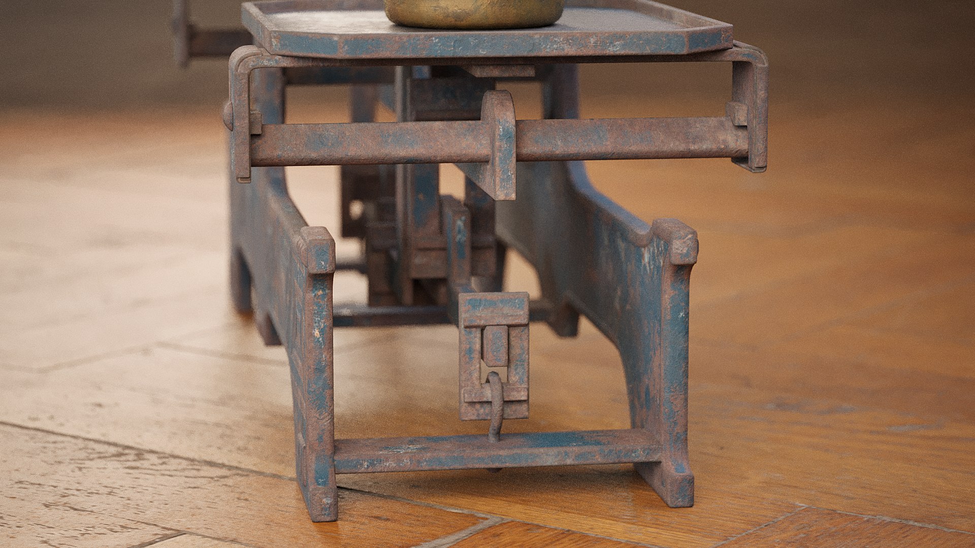 3D Balance Scale And Weights PBR Model - TurboSquid 2009044