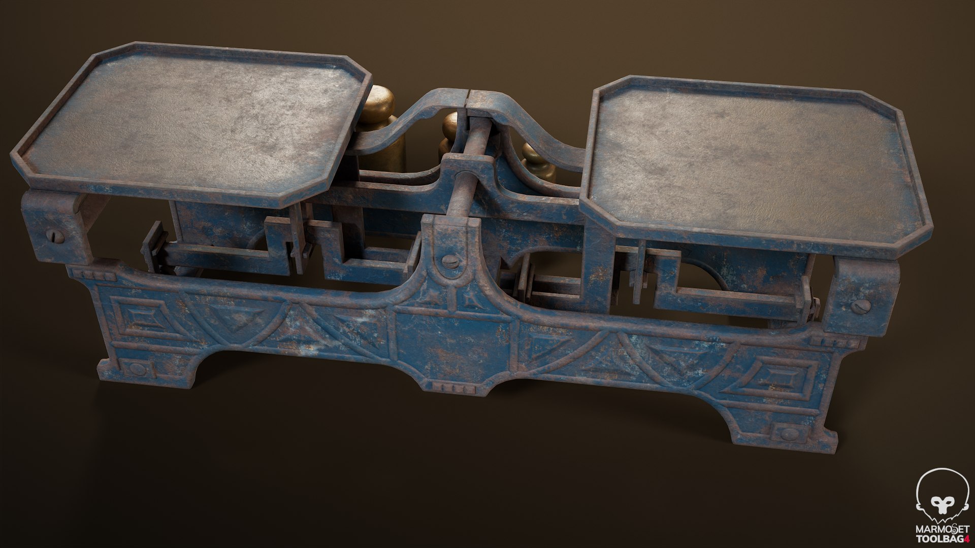 3D Balance Scale and Weights PBR model - TurboSquid 2009044