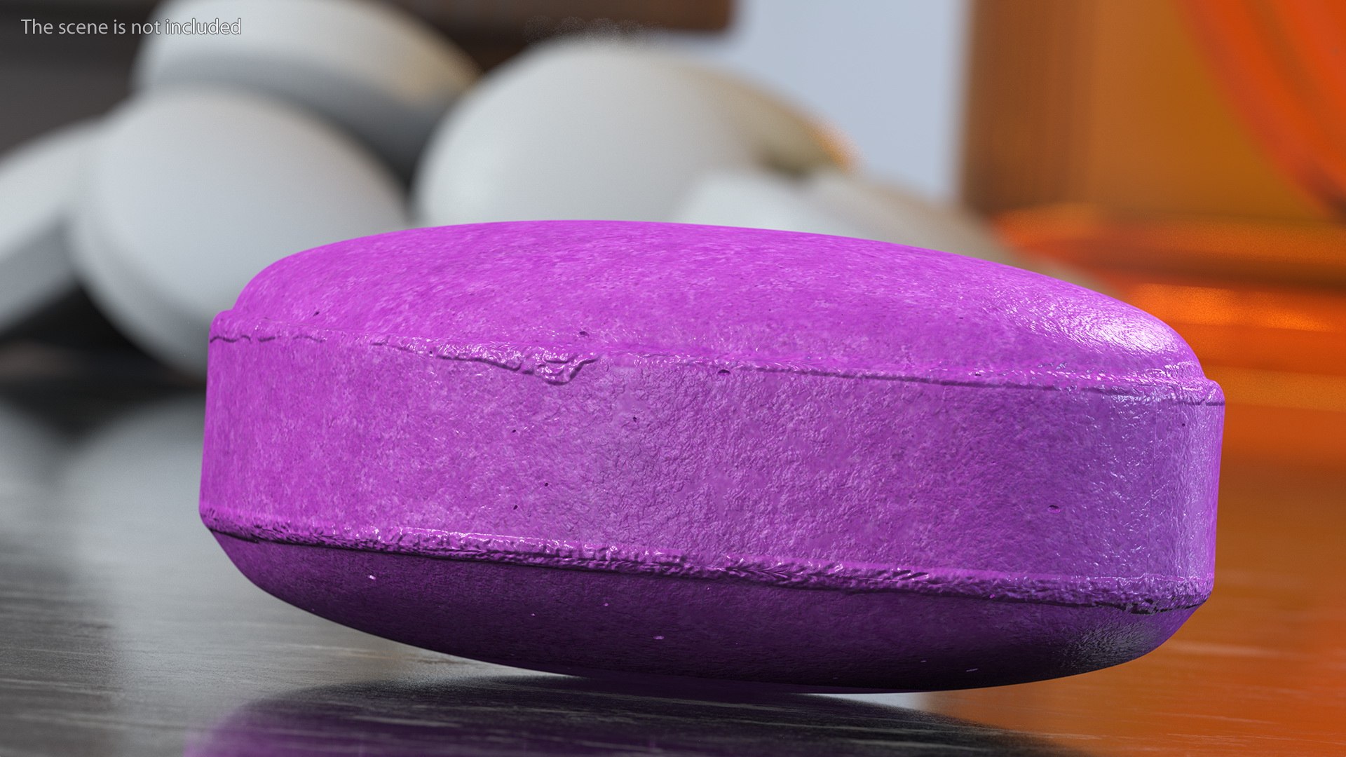 3D Purple Pill - TurboSquid 1831699