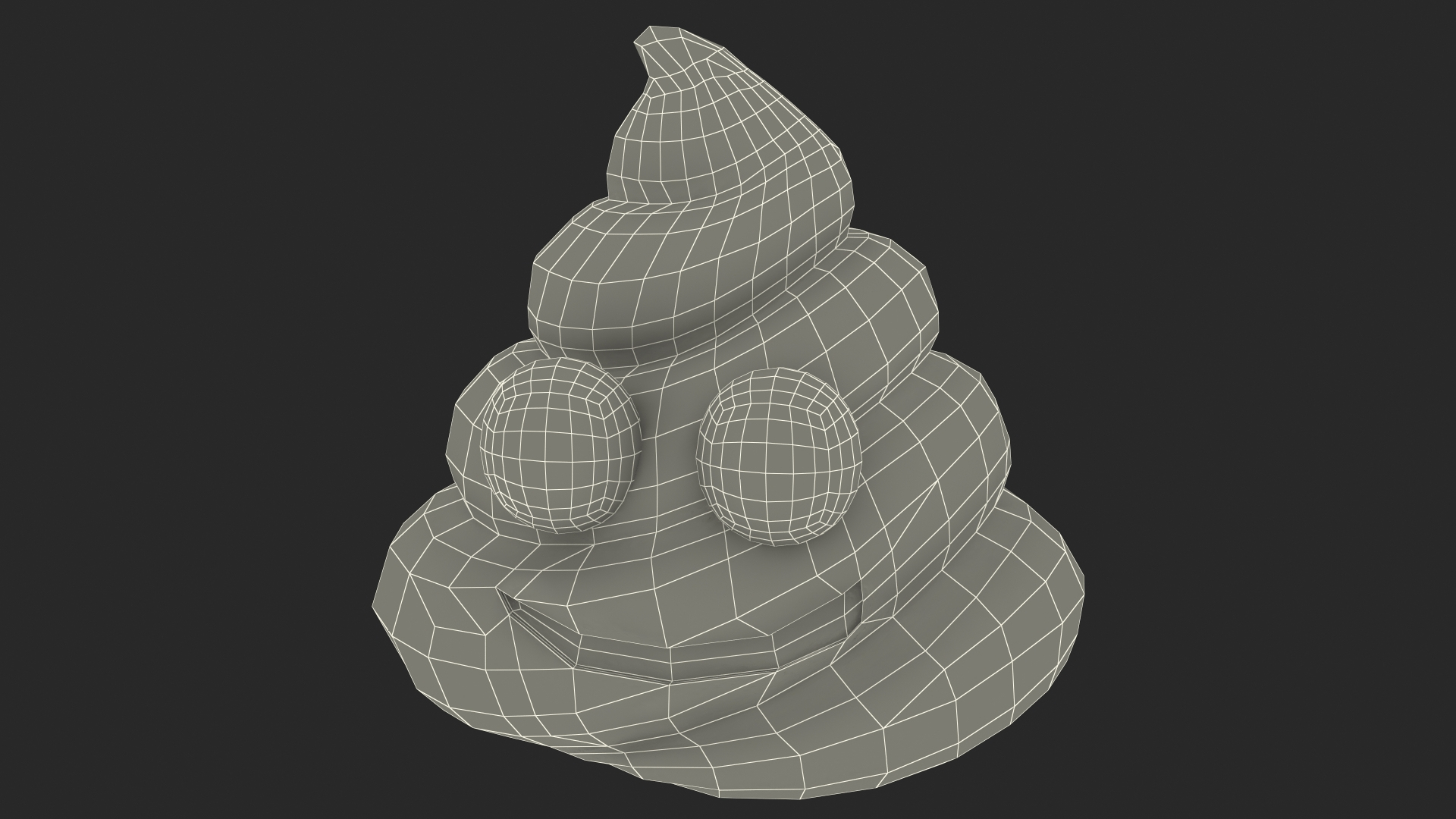 3D Smiling Face Poop Emoji Smile - TurboSquid 1801263