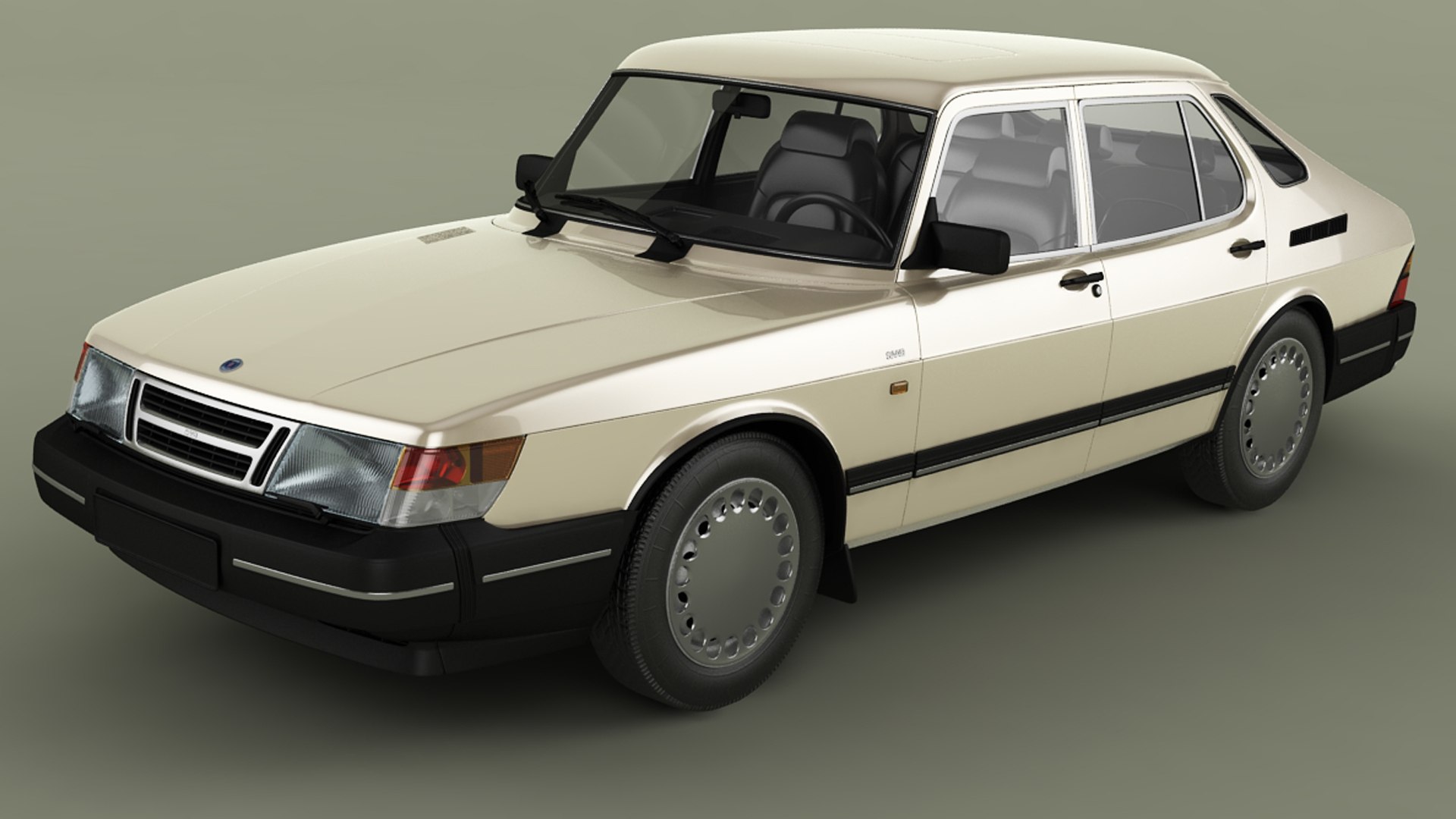 3D Saab 900 Model - TurboSquid 2433309