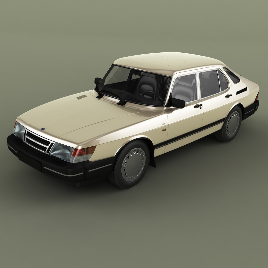 3D Saab 900 Model - TurboSquid 2433309