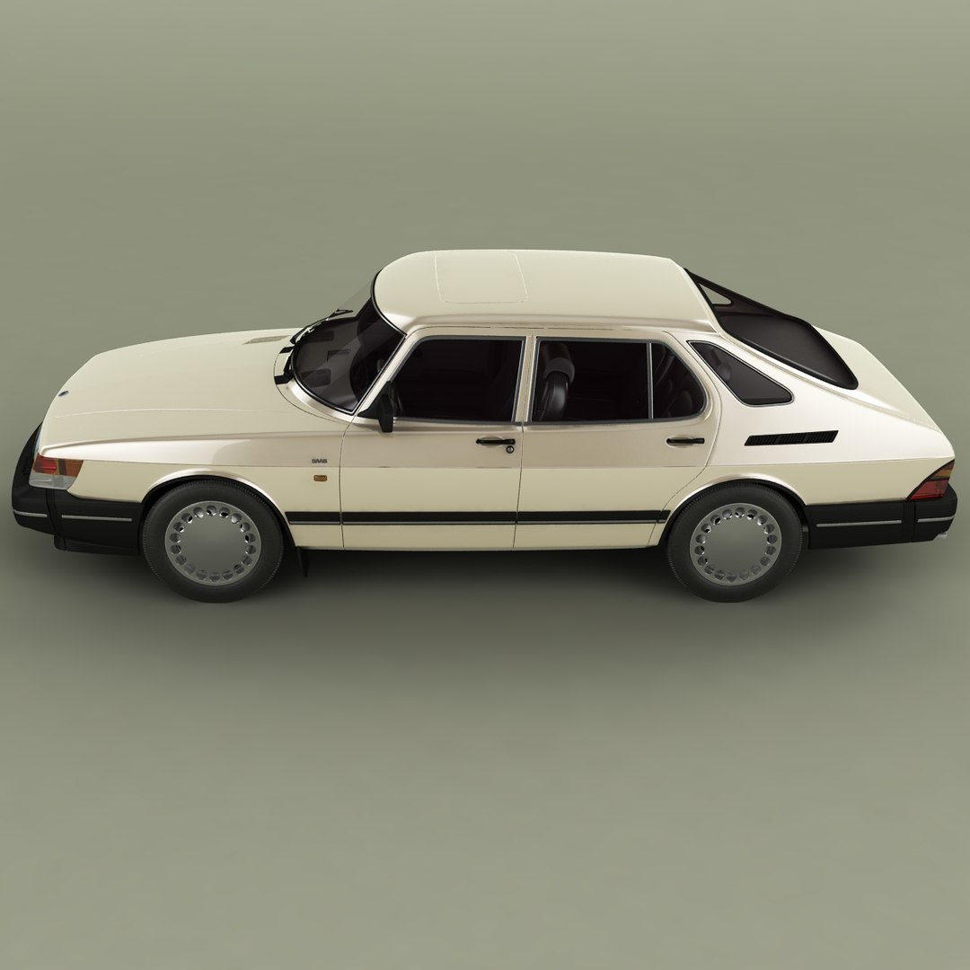 3D Saab 900 Model - TurboSquid 2433309