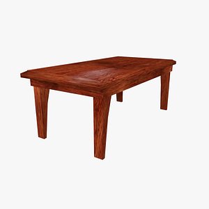Download Free 3D Dining Table Blender Models - TurboSquid