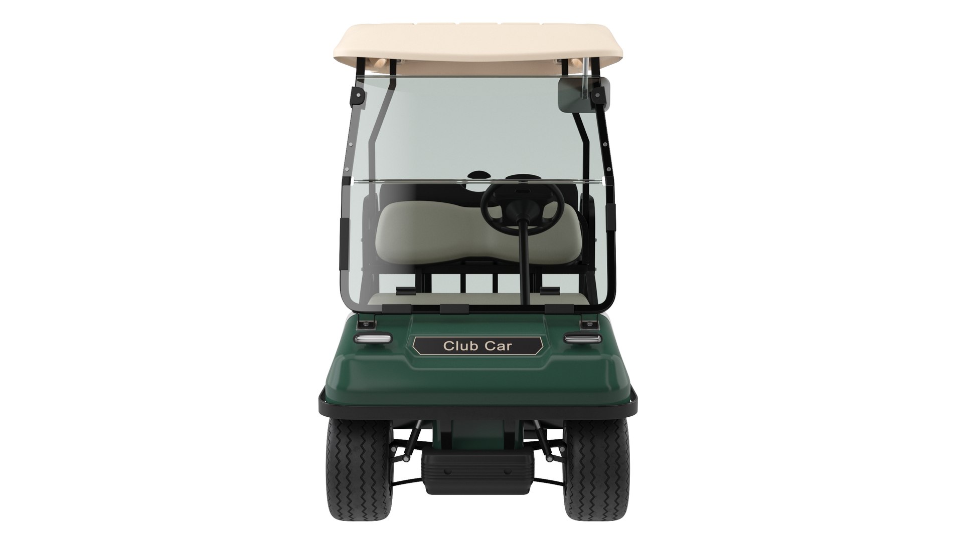 3D Model Club Car 4 Seater - TurboSquid 2131687