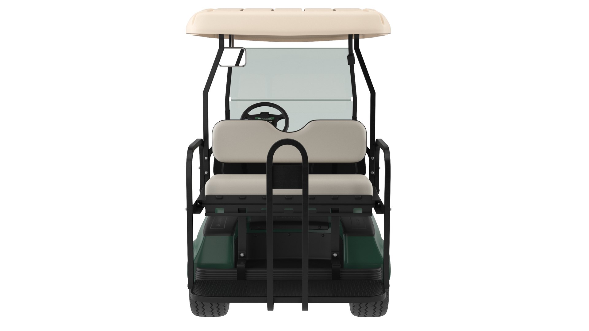 3D Model Club Car 4 Seater - TurboSquid 2131687