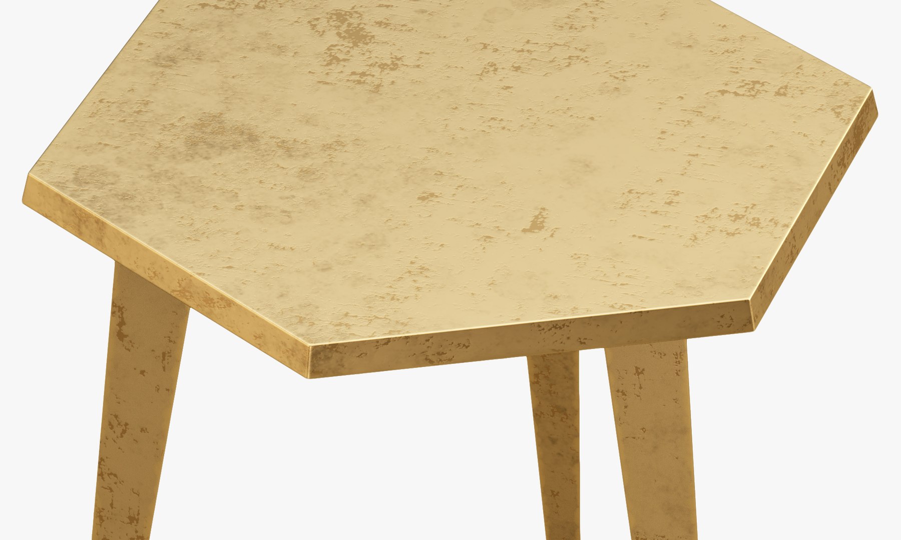 Joybird Hex End Table 3D - TurboSquid 1793472