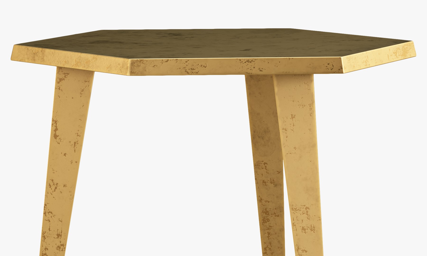 Joybird Hex End Table 3D - TurboSquid 1793472