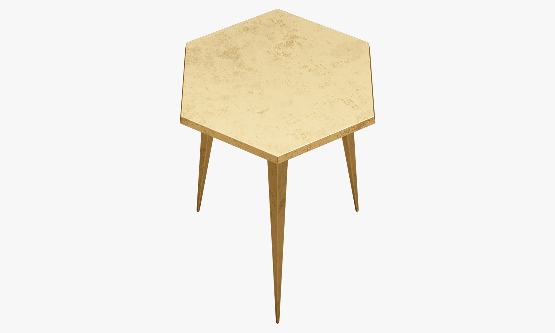 Joybird Hex End Table 3D - TurboSquid 1793472