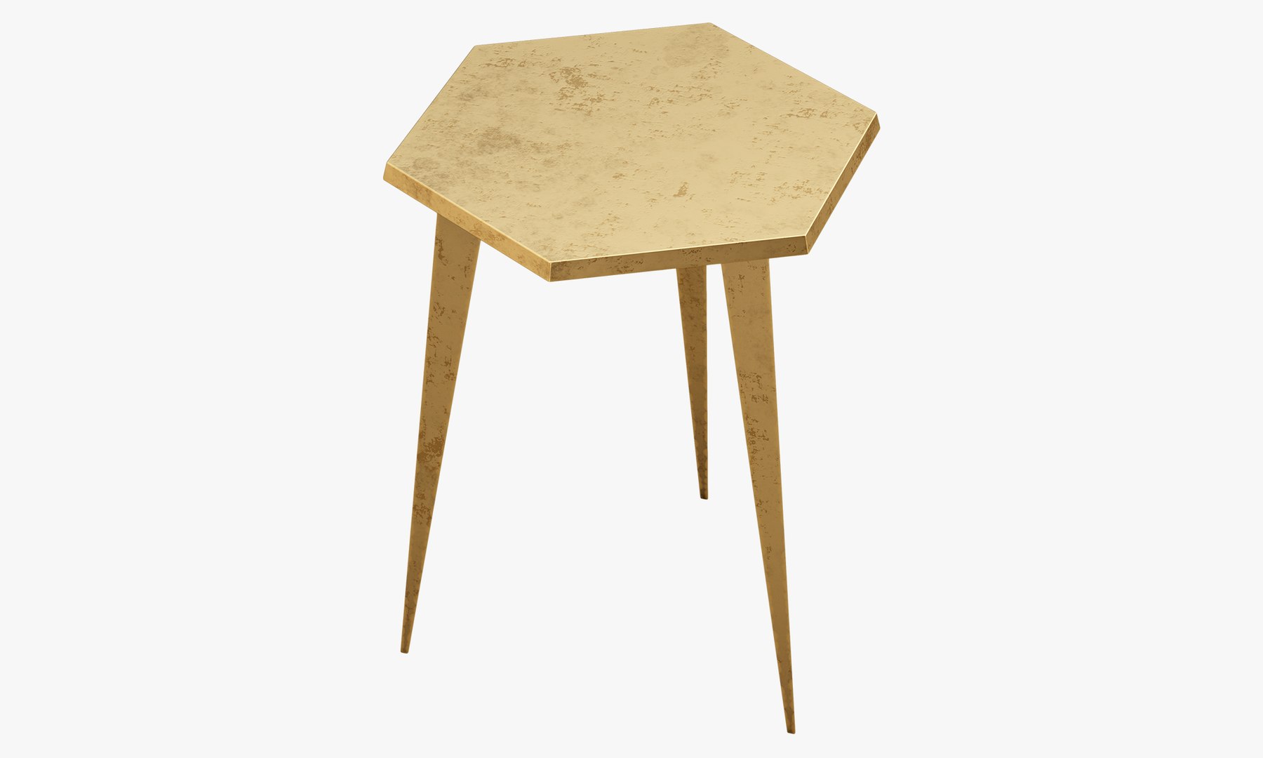 Joybird Hex End Table 3D - TurboSquid 1793472