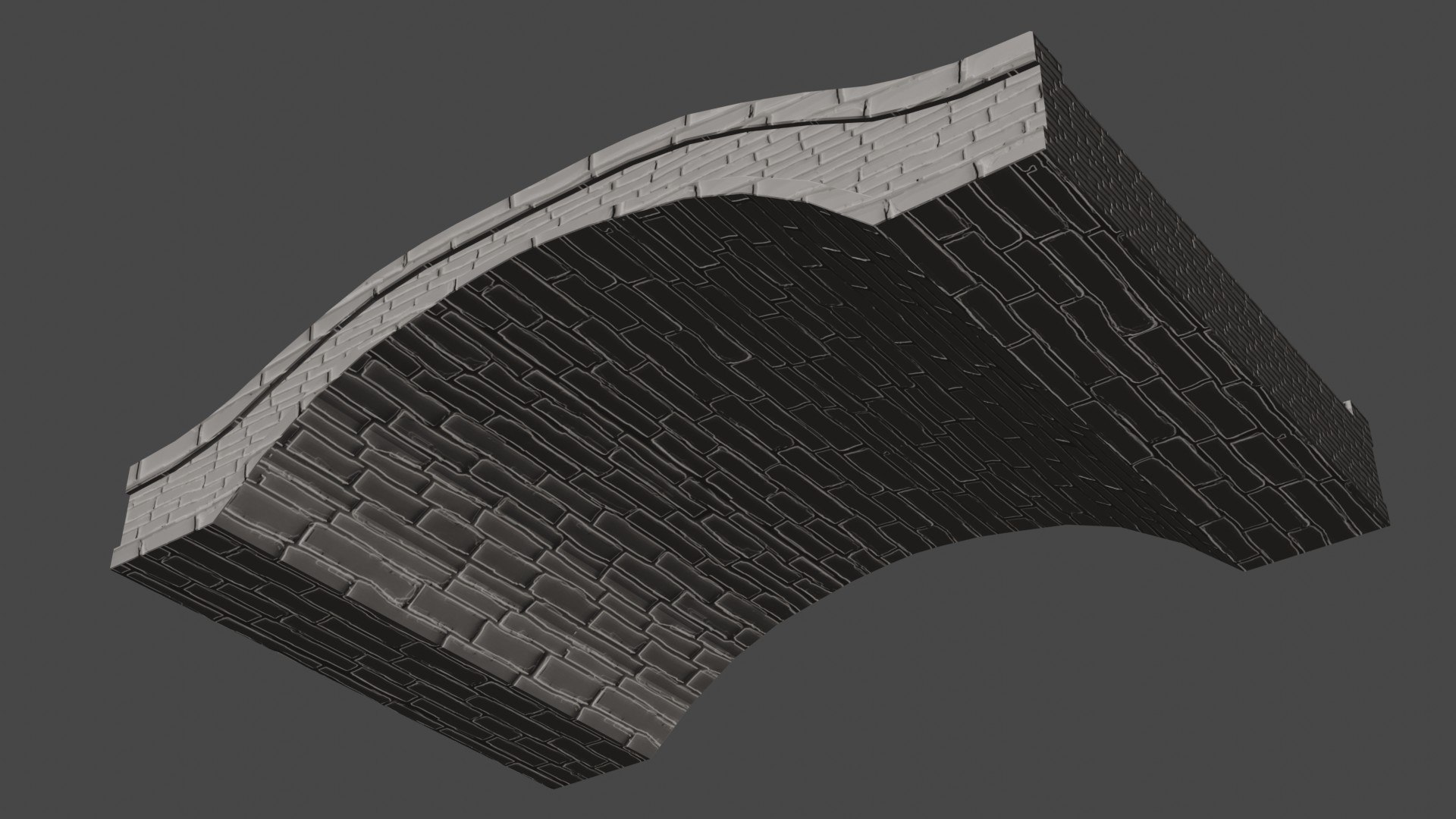 3D Model Stylized Low Poly Stone Bridge - TurboSquid 1714751