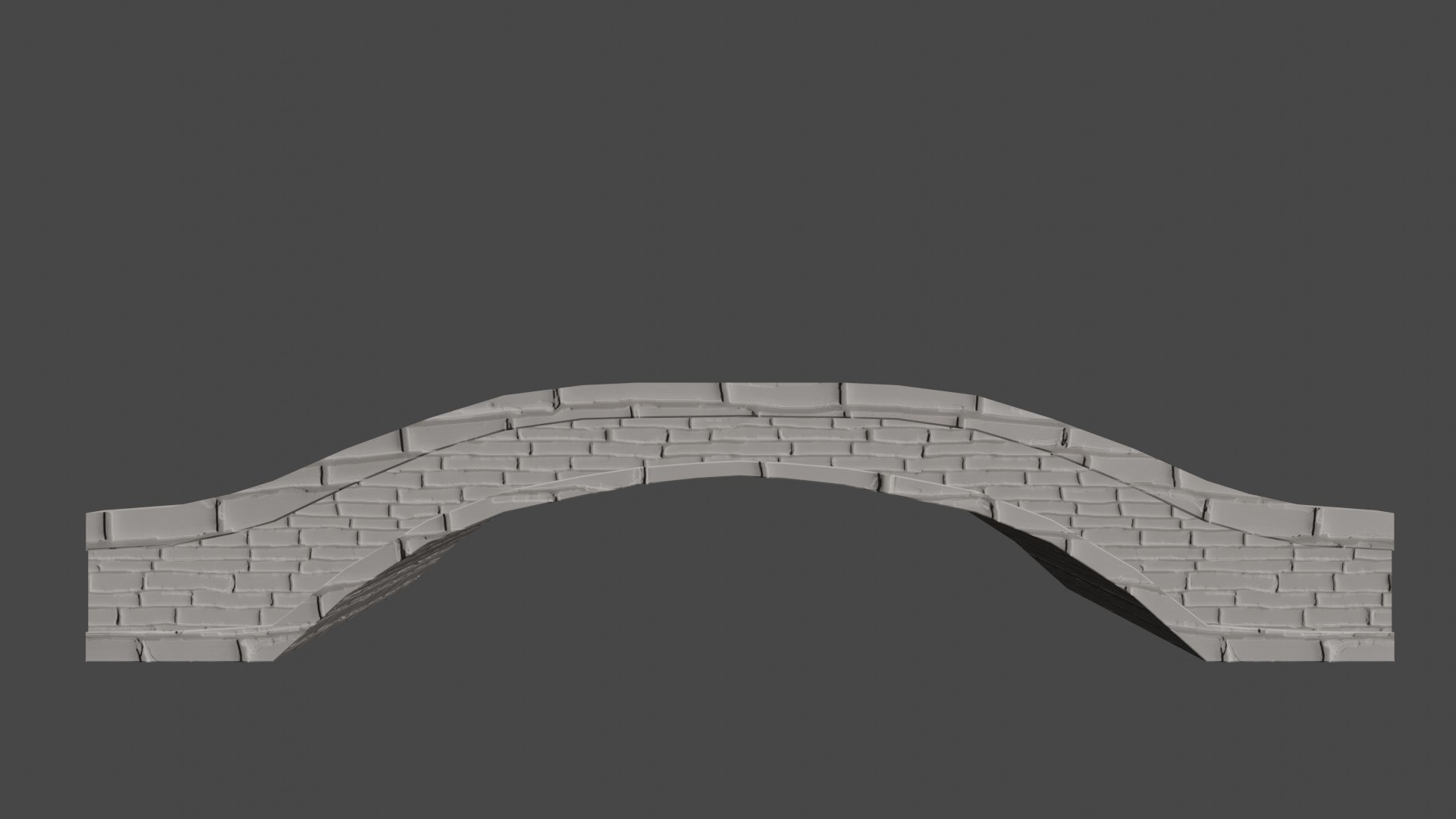 3D Model Stylized Low Poly Stone Bridge - TurboSquid 1714751