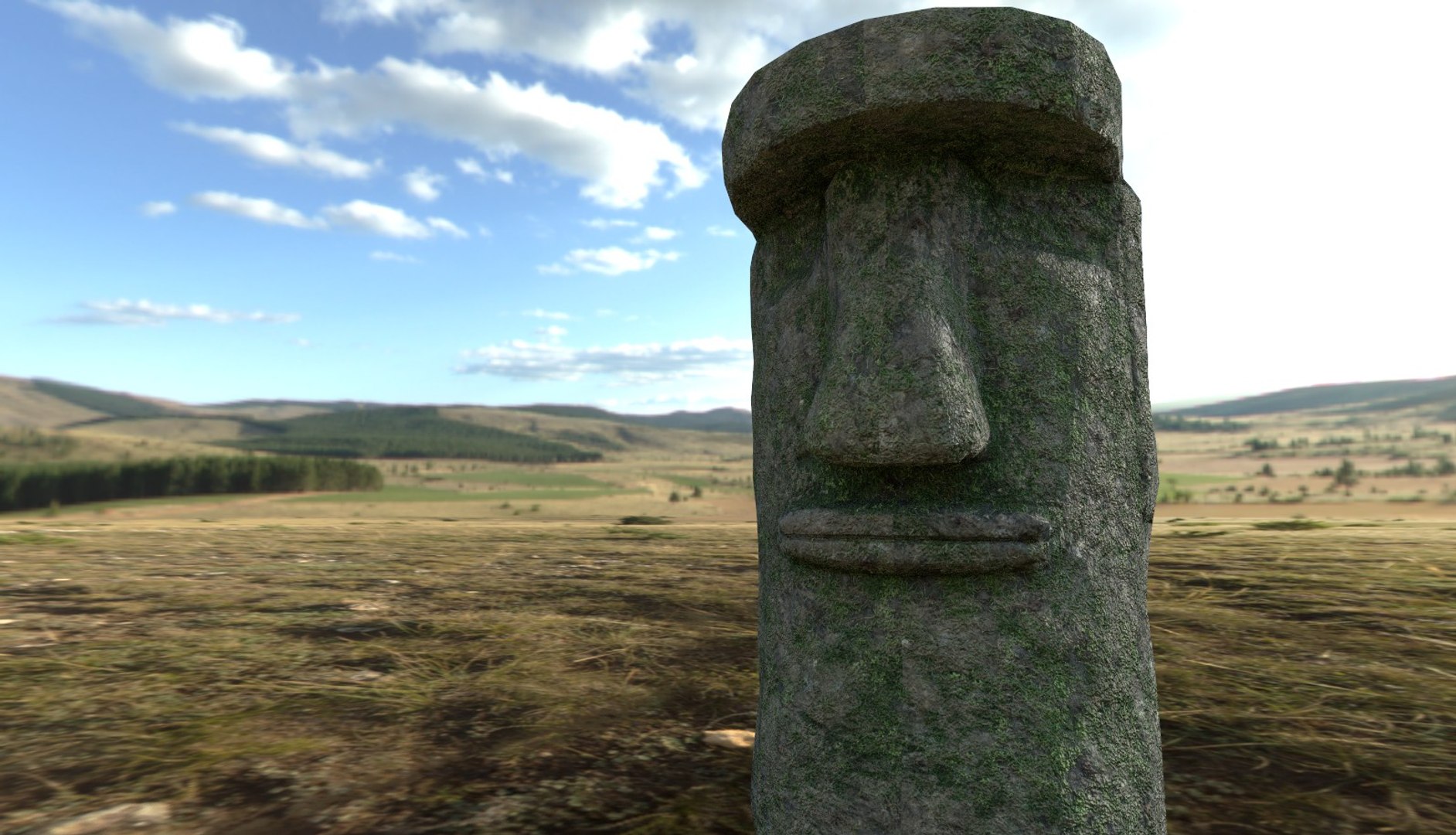 3D model moai sculpt - TurboSquid 1332686