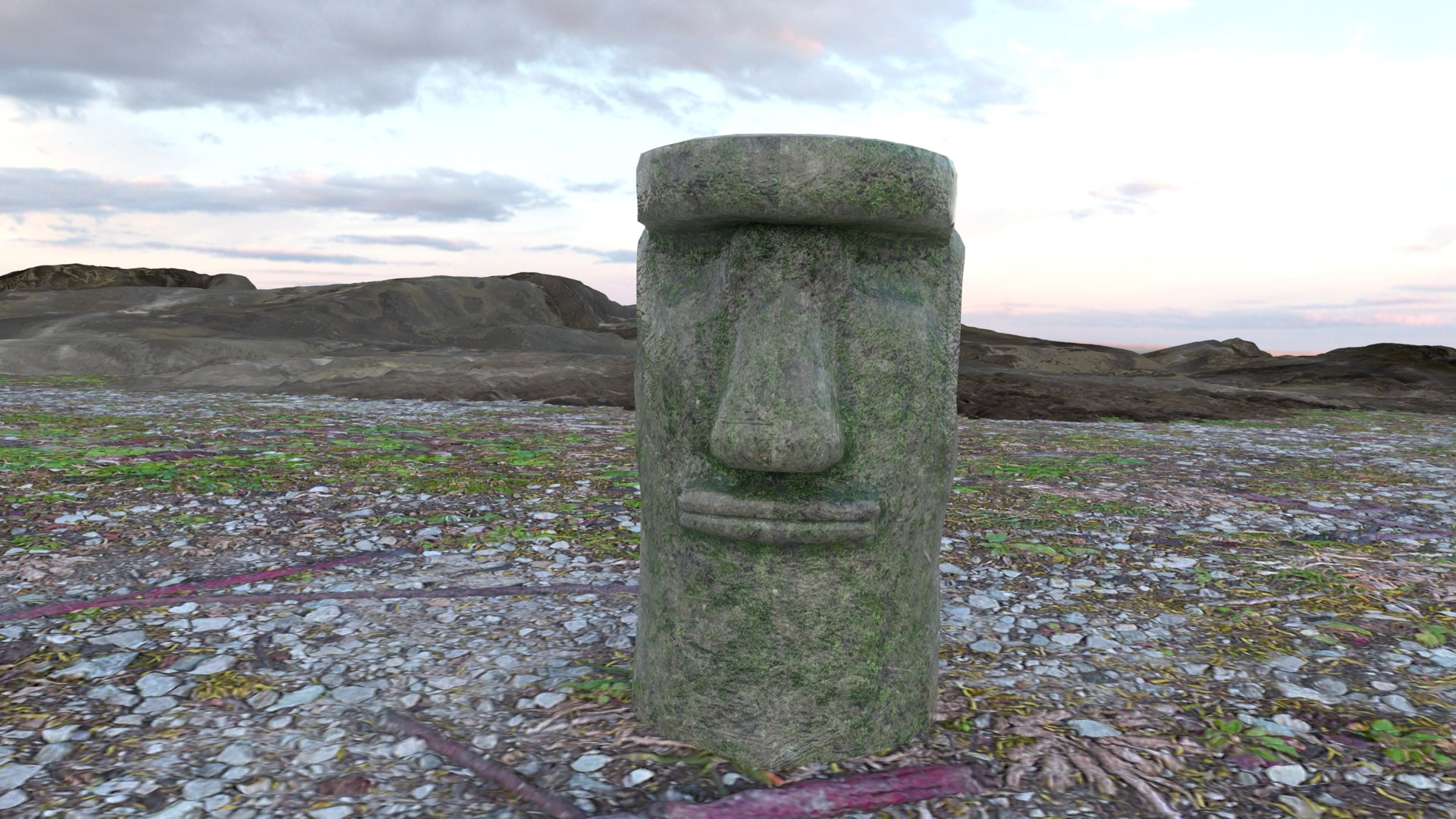 3D model moai sculpt - TurboSquid 1332686