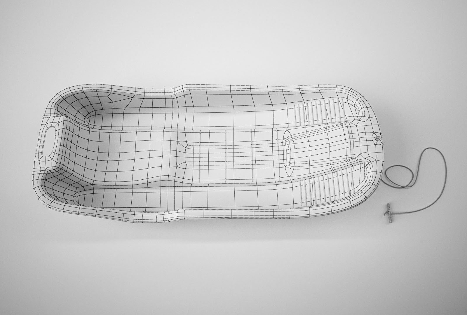 Classic Sled 3D Model - TurboSquid 1207202