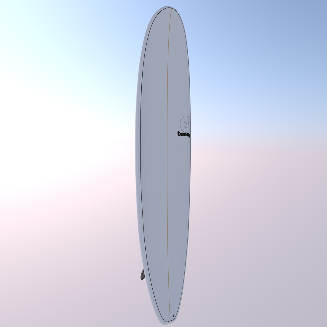 Longboard Surf Torq White 3D Model - TurboSquid 2126689