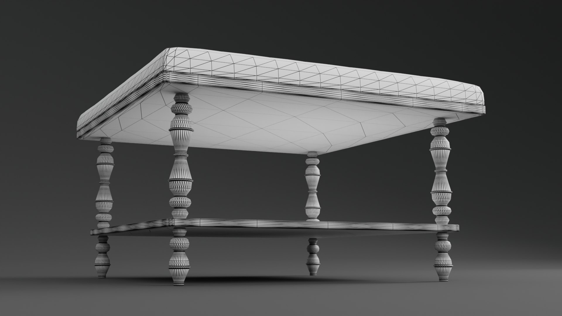 3D Teapoy Table - TurboSquid 2030633